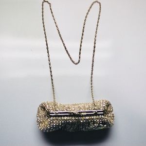 Isabella Adams | Bags | Isabella Adams Swarovski Crystal Pouch Evening ...